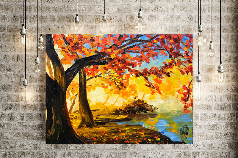 Elysium - Hand Painted Original Impressionist Wall Art Decor – 5th & Rugged