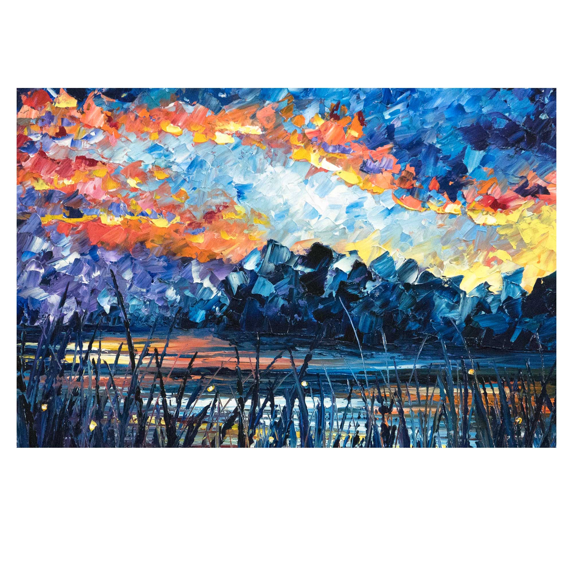 Serene Waterside Sunset Canvas Print - Pixie Cove vol.1 | 5th & Rugged